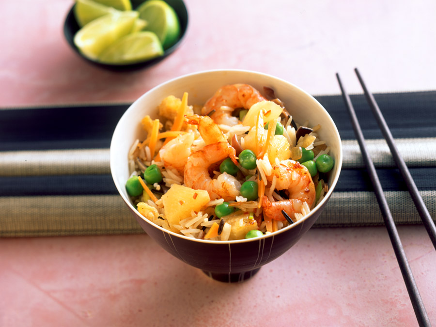 Gebakken rijst "Shanghai"